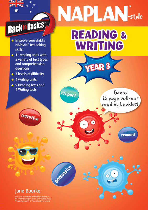 Back To Basics Naplan Year 3 Reading And Writing Harleys The Back To Basics Naplan Year 3 Reading And Writing Harleys The