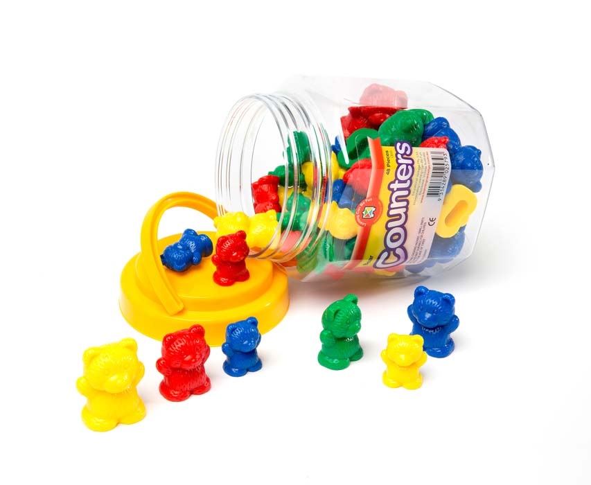 Counting Bears Jar Of 48 | Harleys - The Educational Super Store