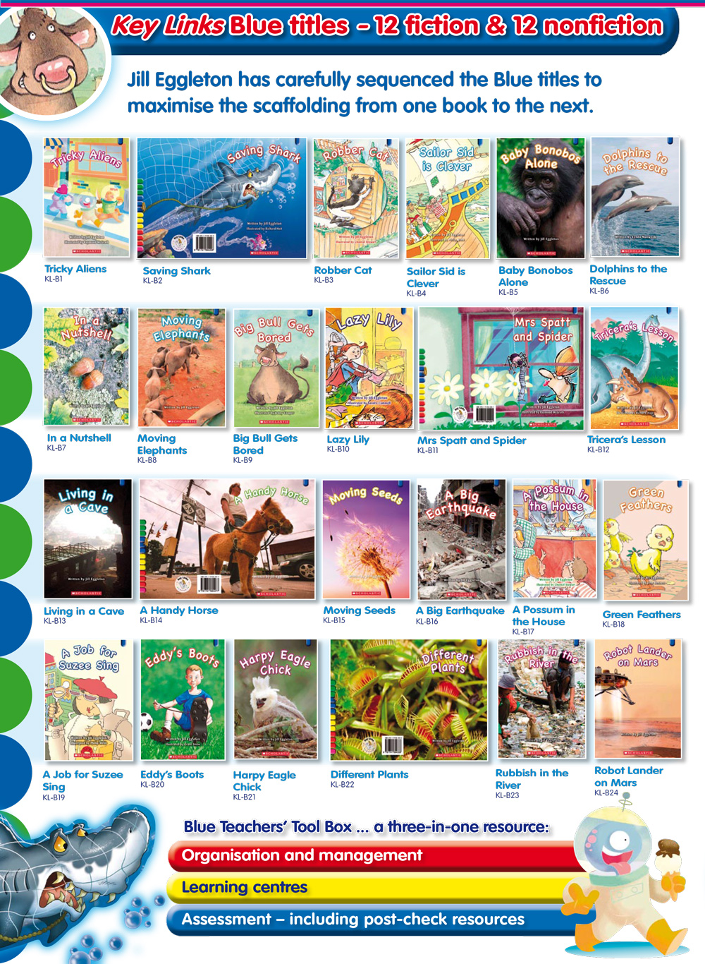 Key Links Blue - Set 1 Guided Multipack (8 Titles x 6 Copies) | Harleys ...