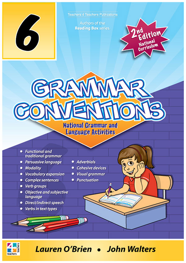 Grammar Conventions 6 Harleys The Educational Super Store