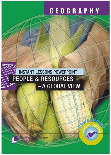 Instant Lessons Powerpoint Geography People & Resources A Global View ...