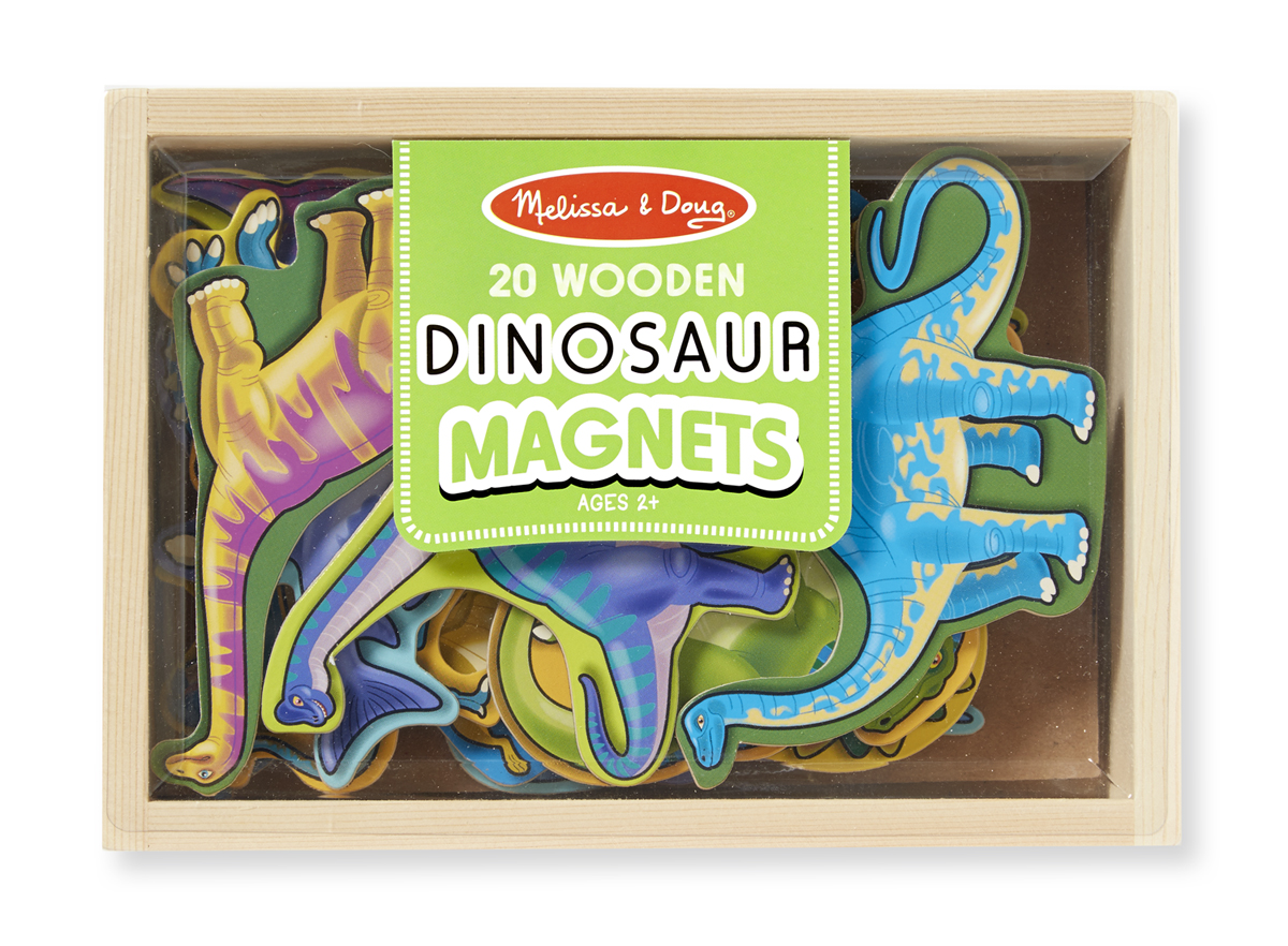 Wooden Dinosaur Magnets Pk 20 | Harleys - The Educational Super Store