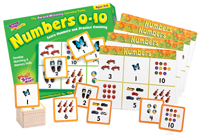 Numbers 0-10 Match Me Game | Harleys - The Educational Super Store