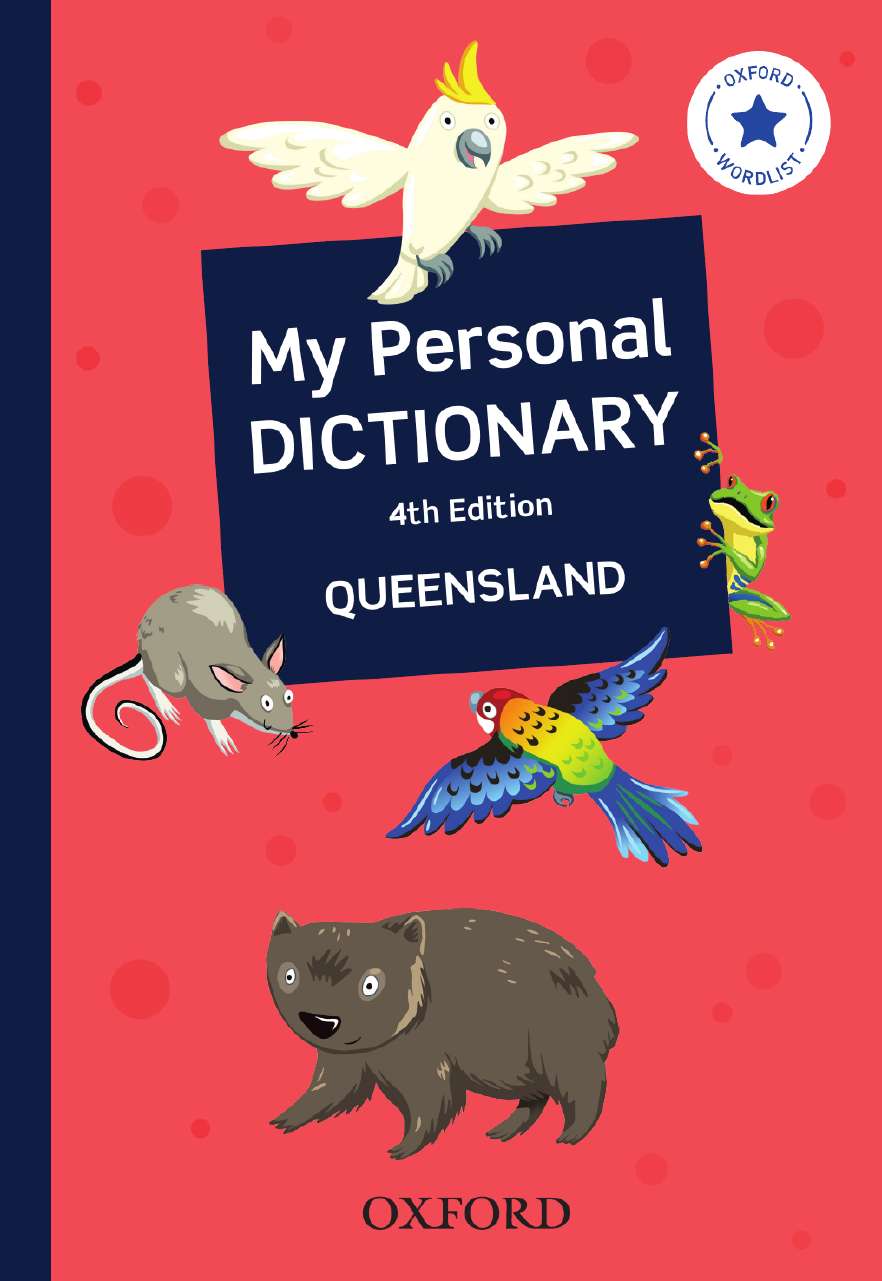 My Personal Dictionary Queensland | Harleys - The Educational Super Store