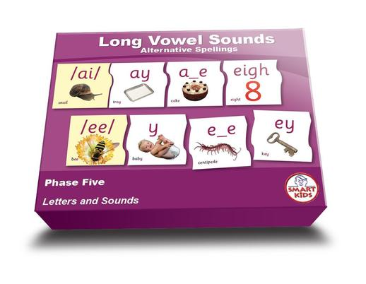 Long Vowel Alternative Spellings Phase 5 Set 2 | Harleys - The ...