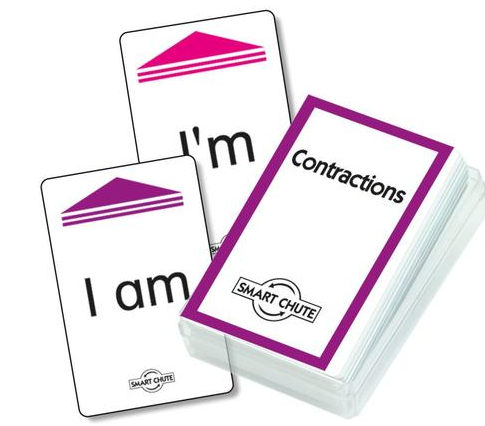 Smart Chute - Contractions Cards | Harleys - The Educational Super Store