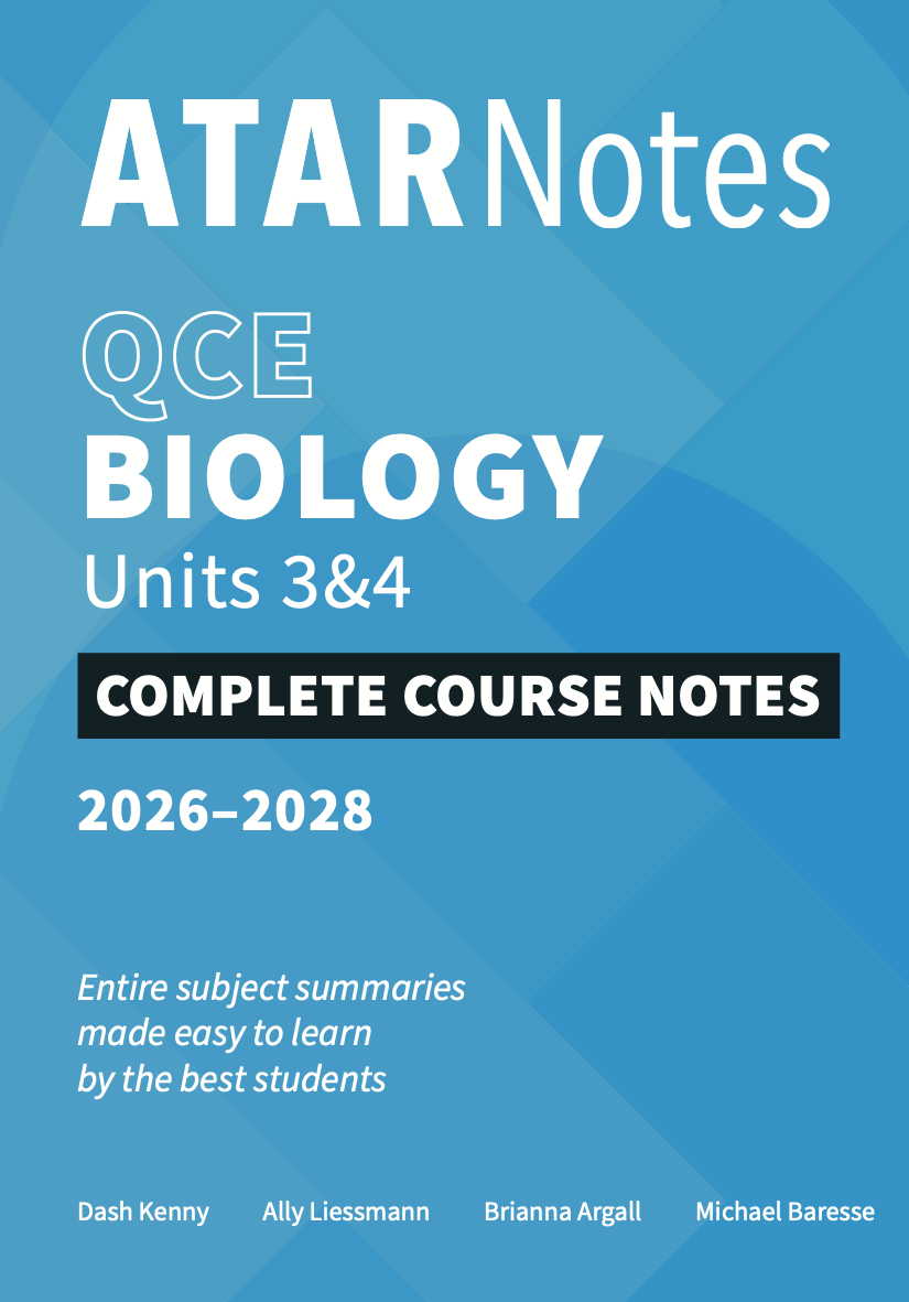 ATAR Notes QCE Biology Complete Course Notes (2026 - 2028) | Harleys ...