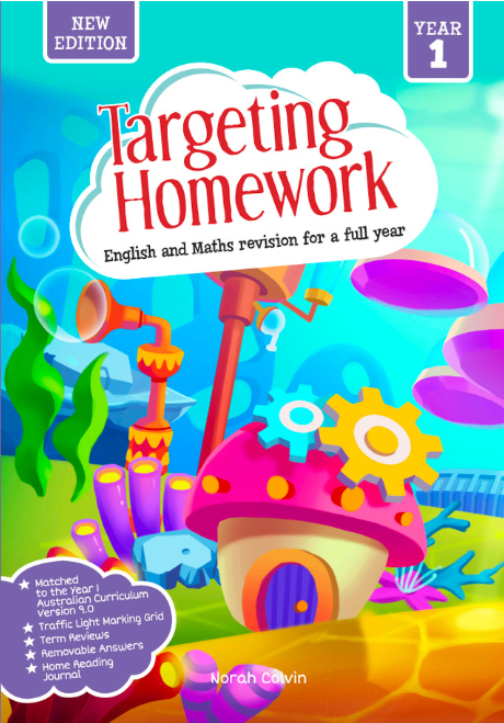 Targeting Homework Activity Book Year 1 (AC V9) | Harleys - The ...