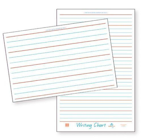 Chart - A1 Writing Chart QLD Ruled Double Sided Laminated | Harleys ...