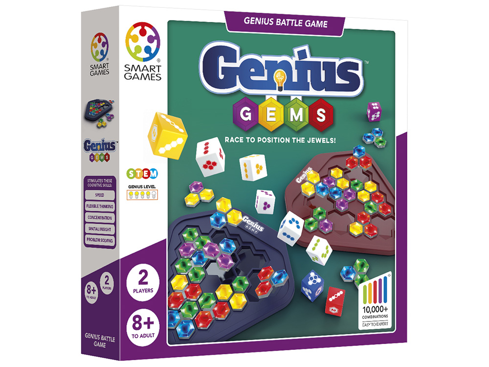 Genius Gems - 2 Player Puzzle Game | Harleys - The Educational Super Store