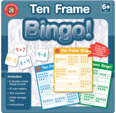 Ten Frame Bingo | Harleys - The Educational Super Store