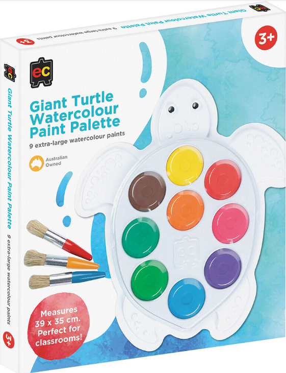 Giant Turtle Paint Palette | Harleys - The Educational Super Store