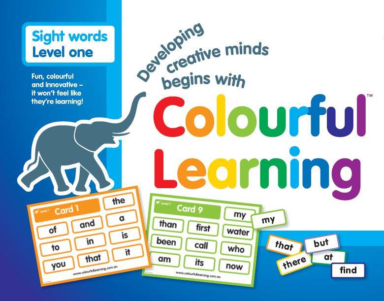 Sight Words Level 1 | Harleys - The Educational Super Store